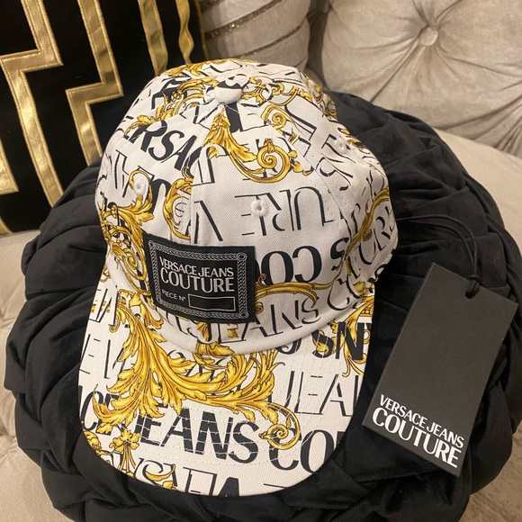Versace | Accessories | Versace Jean Couture Baroque Unisex Baseball ...